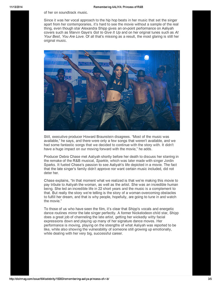 Remembering Aaliya The Princess of R&BDish Magazine – Diedre Johnson's ...